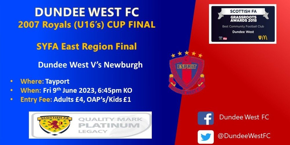 U16's Boys SYFA East Region Final - this Friday!! | My Club Hub